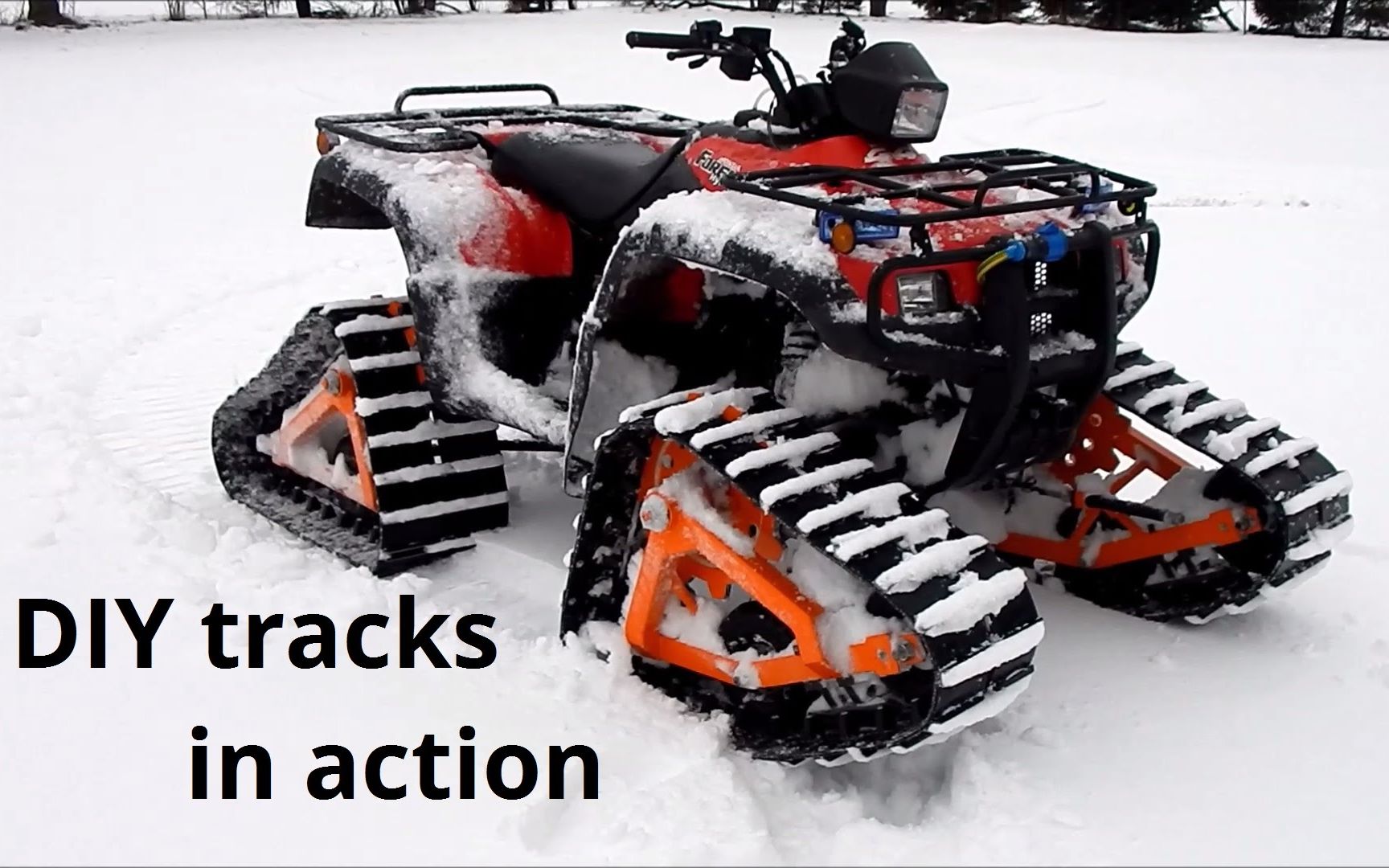 Homemade ATV tracks - Part 1_哔哩哔哩_bilibili