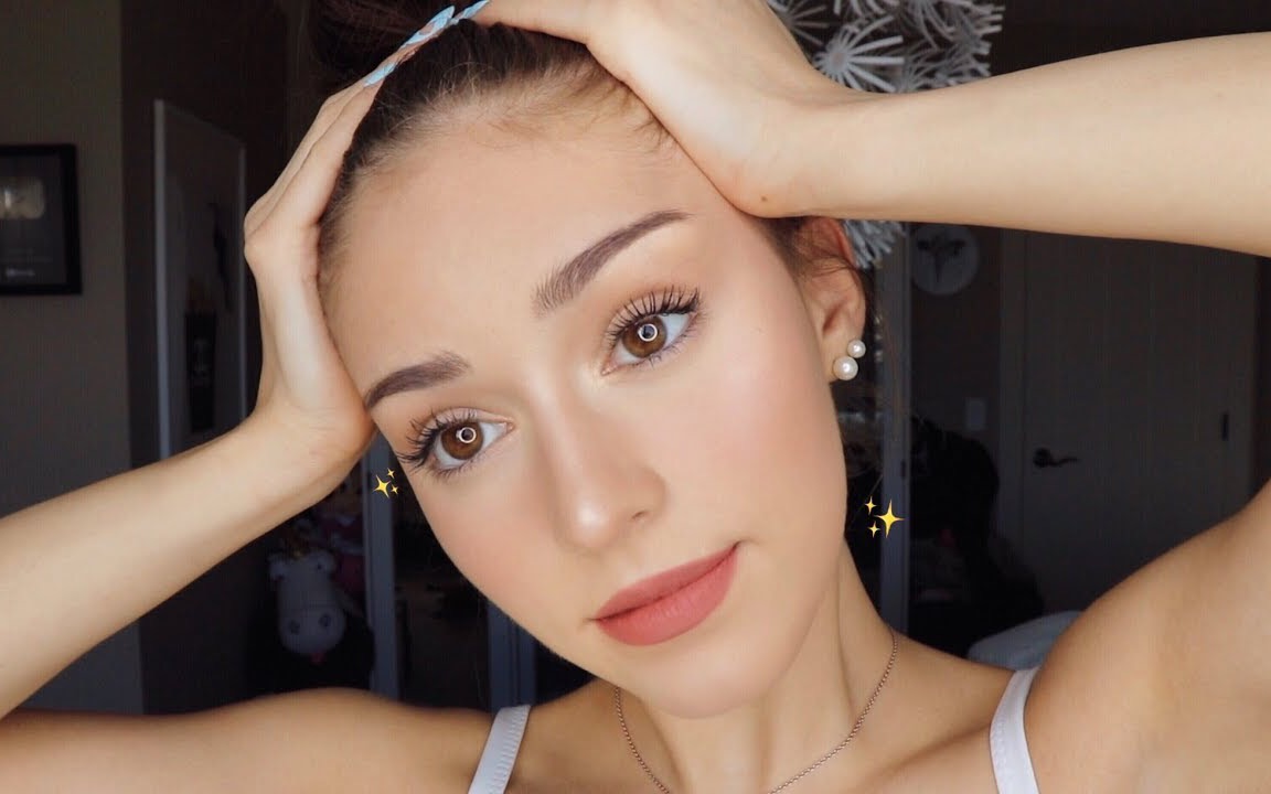 【HeyItsThalia】自然返校妆容分享 | NATURAL BACK TO SCHOOL MAKEUP | GRWM_哔哩哔哩_bilibili