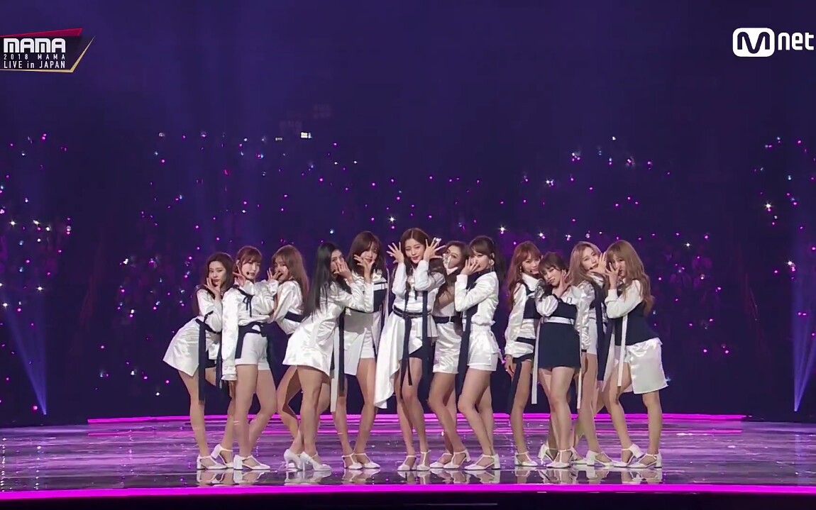 【IZONE】181212《Rumor》2018 MAMA 日本场颁奖典礼 官方现场版_哔哩哔哩_bilibili