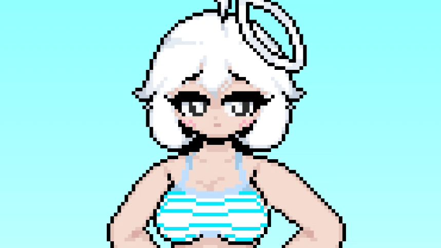 halo sans娘化/泳衣--ZD-EstherX--ZD-EstherX-哔哩哔哩视频