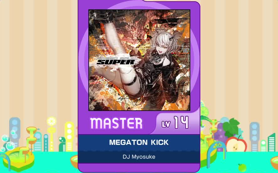 【谱面确认】【MAIMAI DX】【MEGATON KICK】 Master 14_哔哩哔哩bilibili_演示