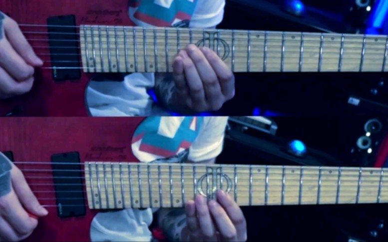 波兰 DJENT 实验前卫金属核 Iamone - Of Space R L T V T Y 演示_哔哩哔哩_bilibili