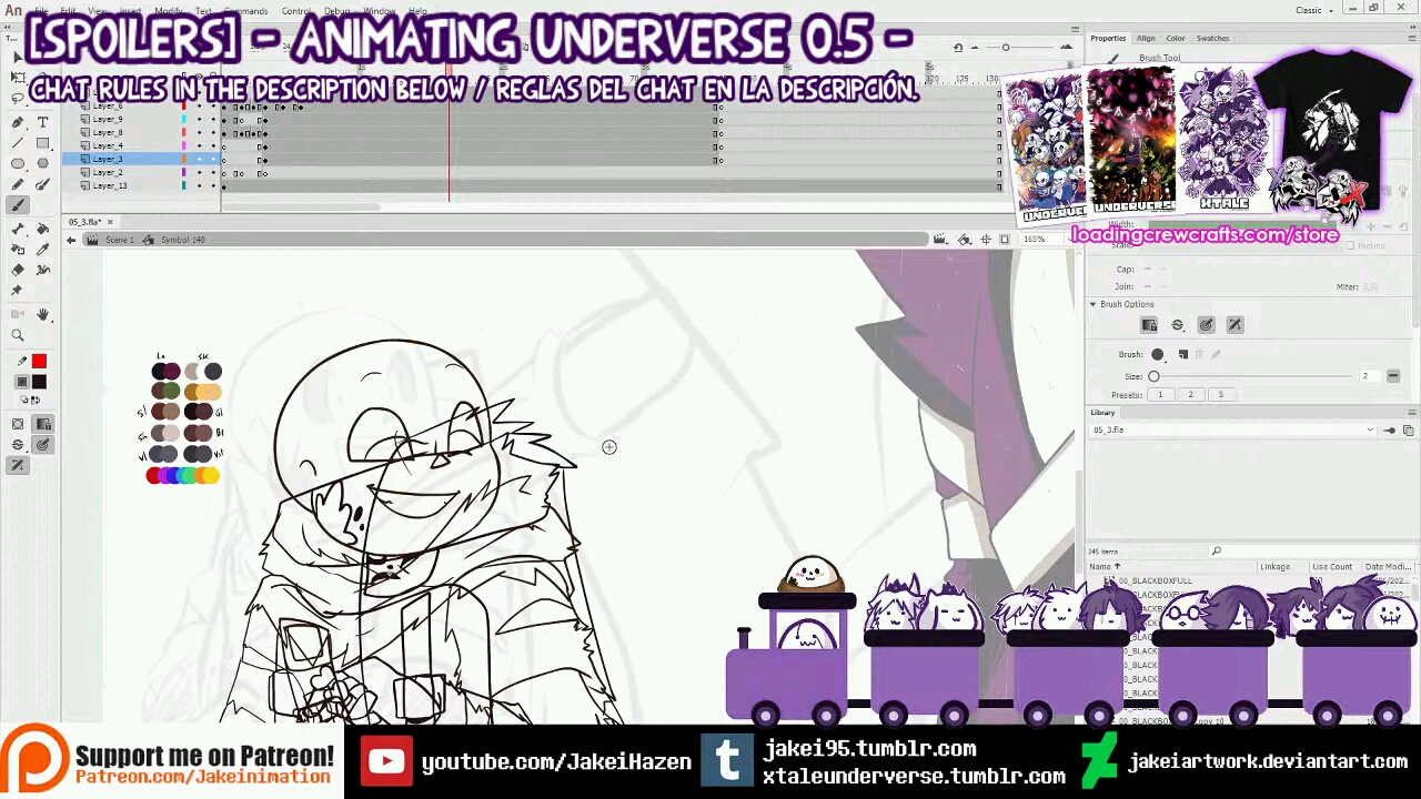 （转载）underverse0.5制作现场⑥[高清画质]_哔哩哔哩_bilibili