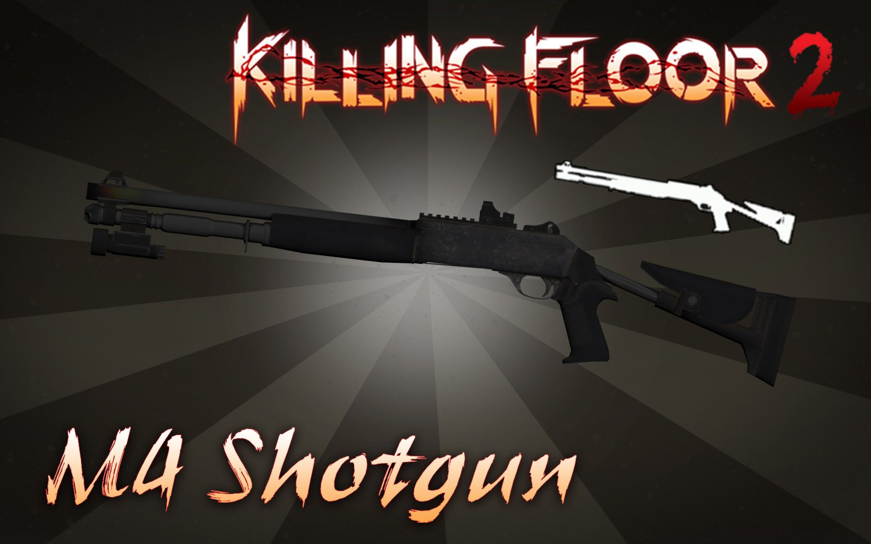 【L4D2】MOD展示——M4战斗霰弹枪 |一代连喷_哔哩哔哩_bilibili