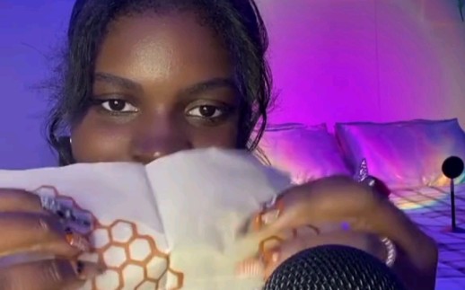 Daja助眠 蜂蜡包裹触发音-戴佳ASMR-戴佳ASMR-哔哩哔哩视频