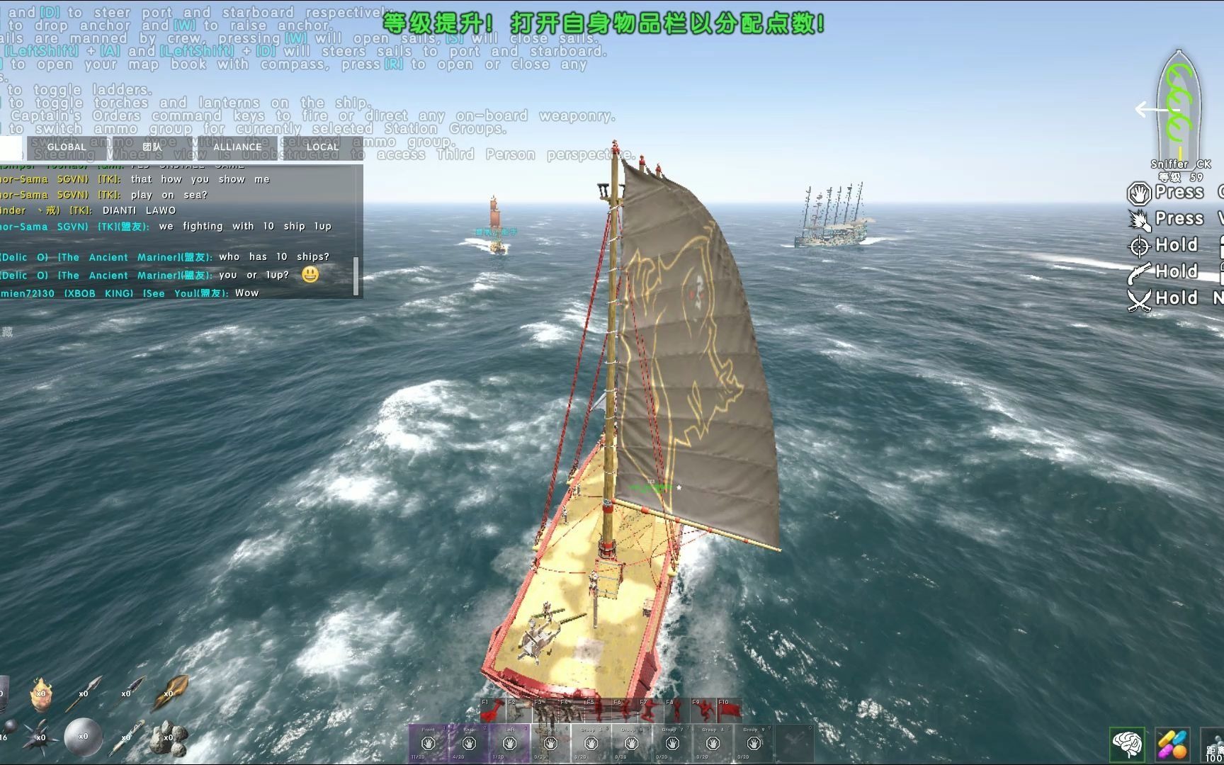 EUPVP海战 1UP被打的抱头鼠窜_哔哩哔哩_bilibili