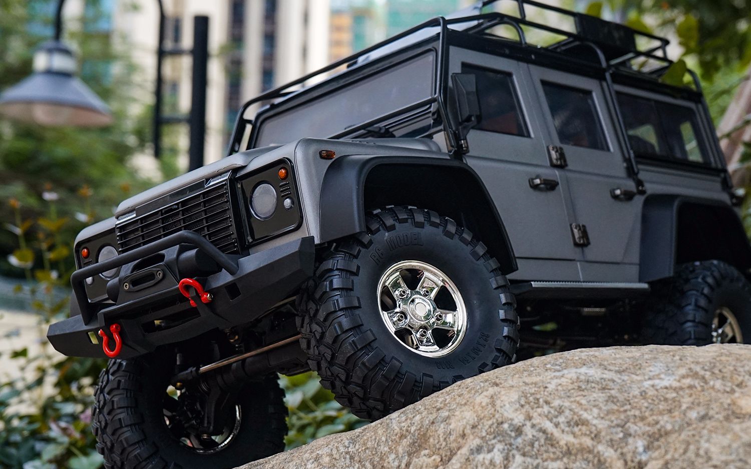 【HG-P411】门式车桥结构 仿真攀爬RC松果模型专属银灰色版本_哔哩哔哩_bilibili