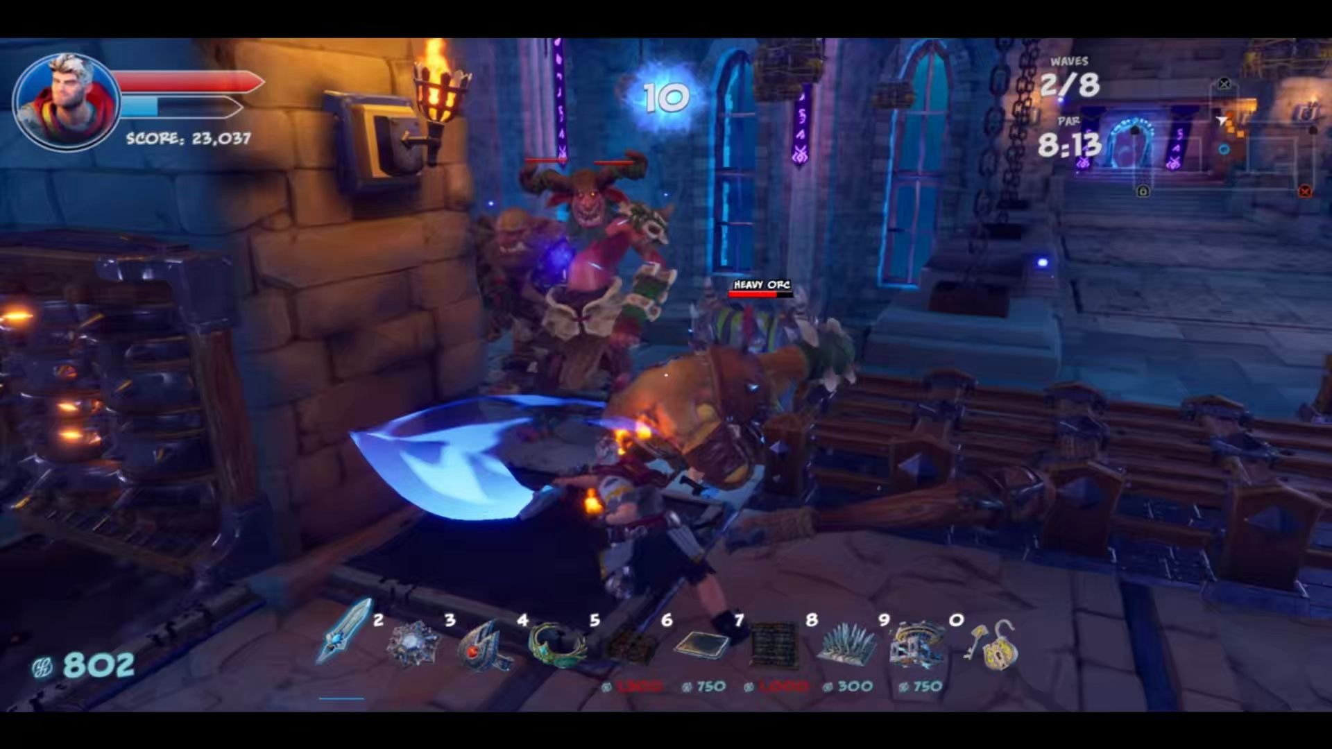 OMD3 solo 5 skull rift lord the basement_哔哩哔哩_bilibili