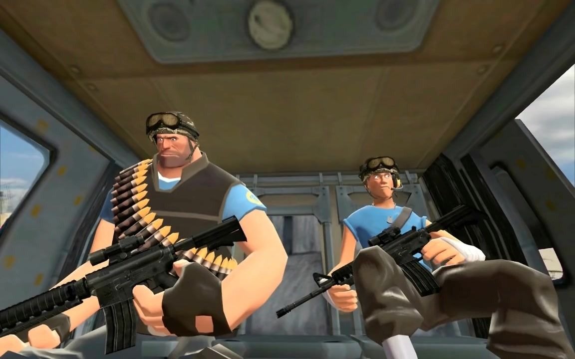 [gmod]Heavy Joins The Army_哔哩哔哩_bilibili