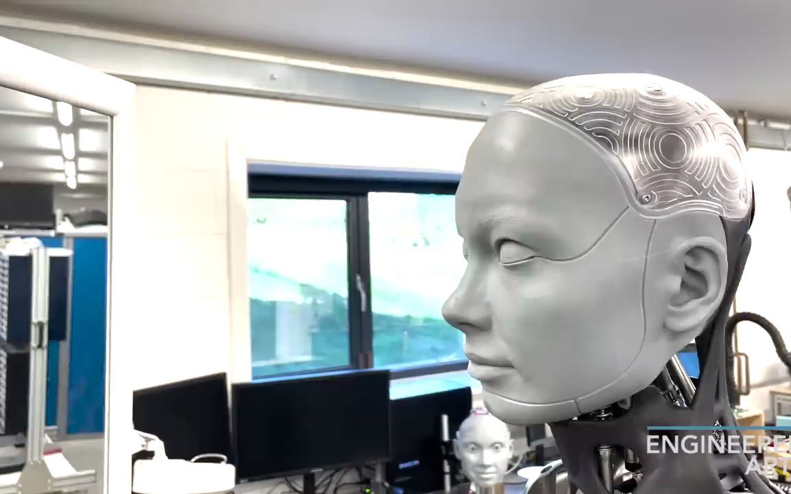 Ameca Facial Expressions_哔哩哔哩_bilibili