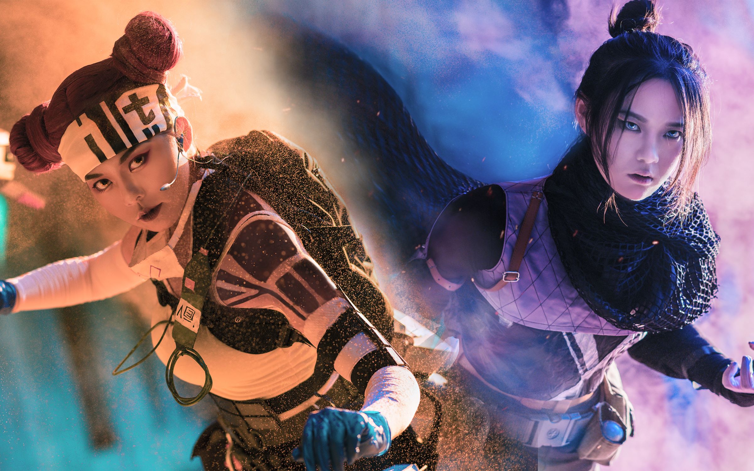 【APEX英雄 剧情向COS】记一次一分钟跳伞_哔哩哔哩_bilibili