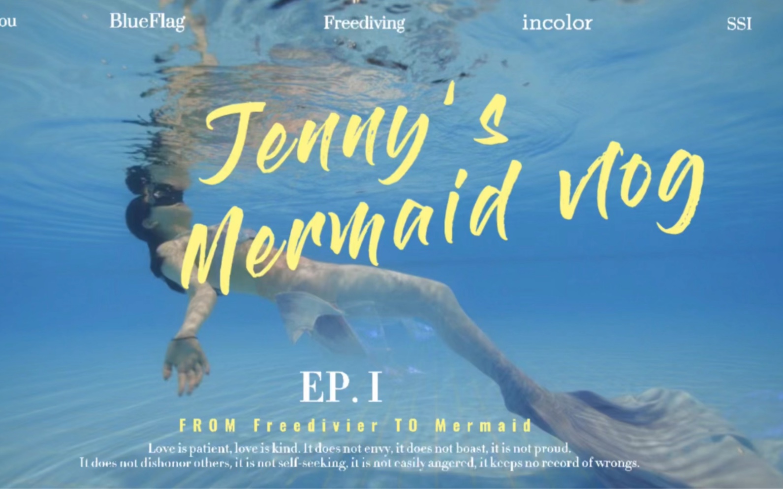 SSI Freediving&Mermaid course in English_哔哩哔哩_bilibili