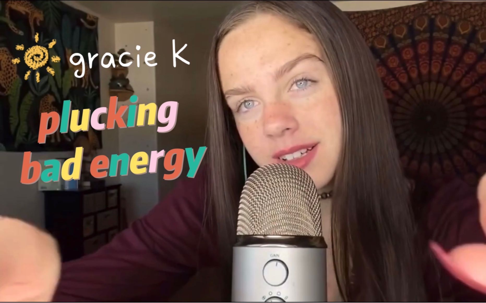 【ik】gracie K plucking合集，赶走负能量｜无底噪_哔哩哔哩_bilibili