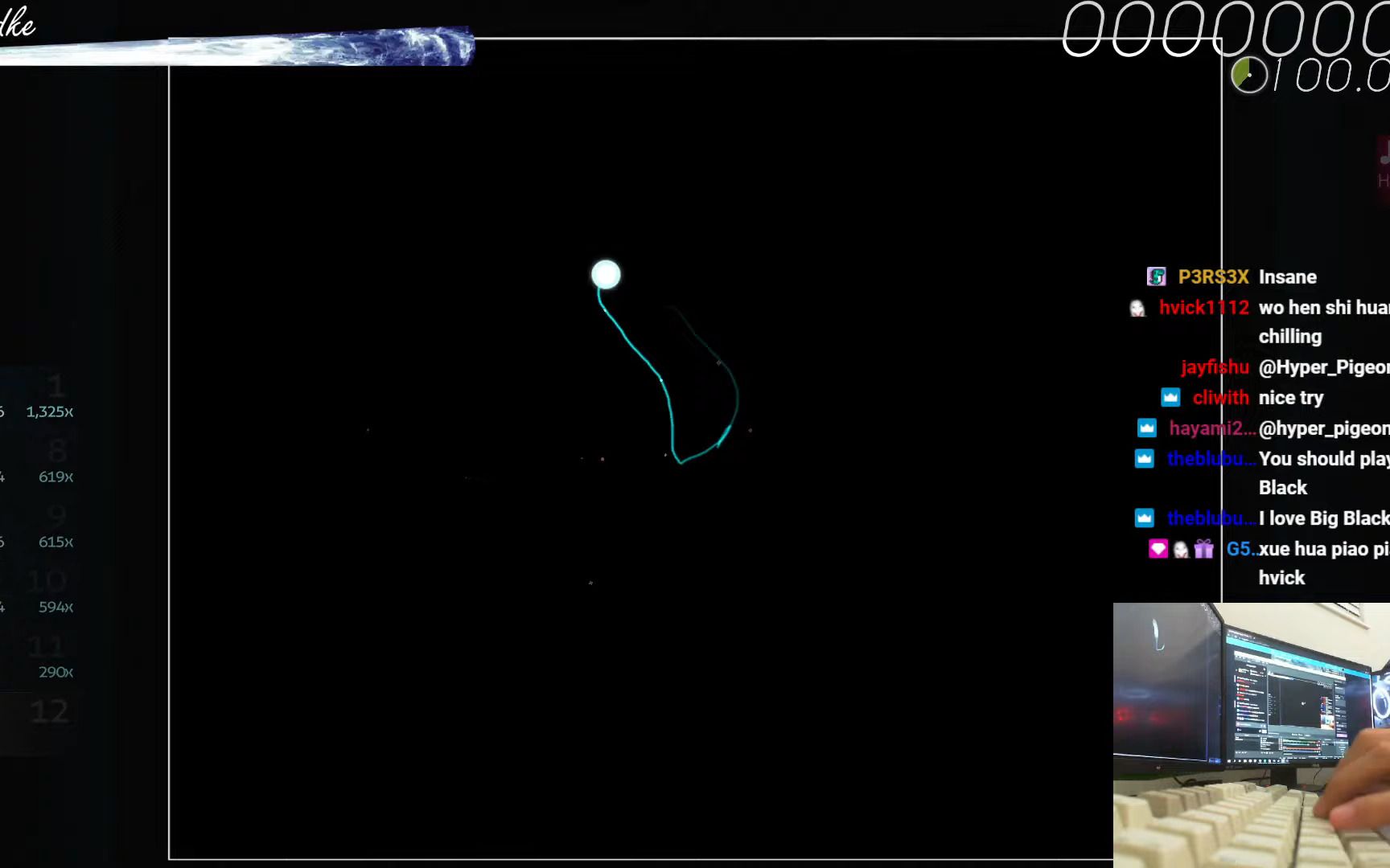 【osu 转载】Idke用中文与观众激情互动