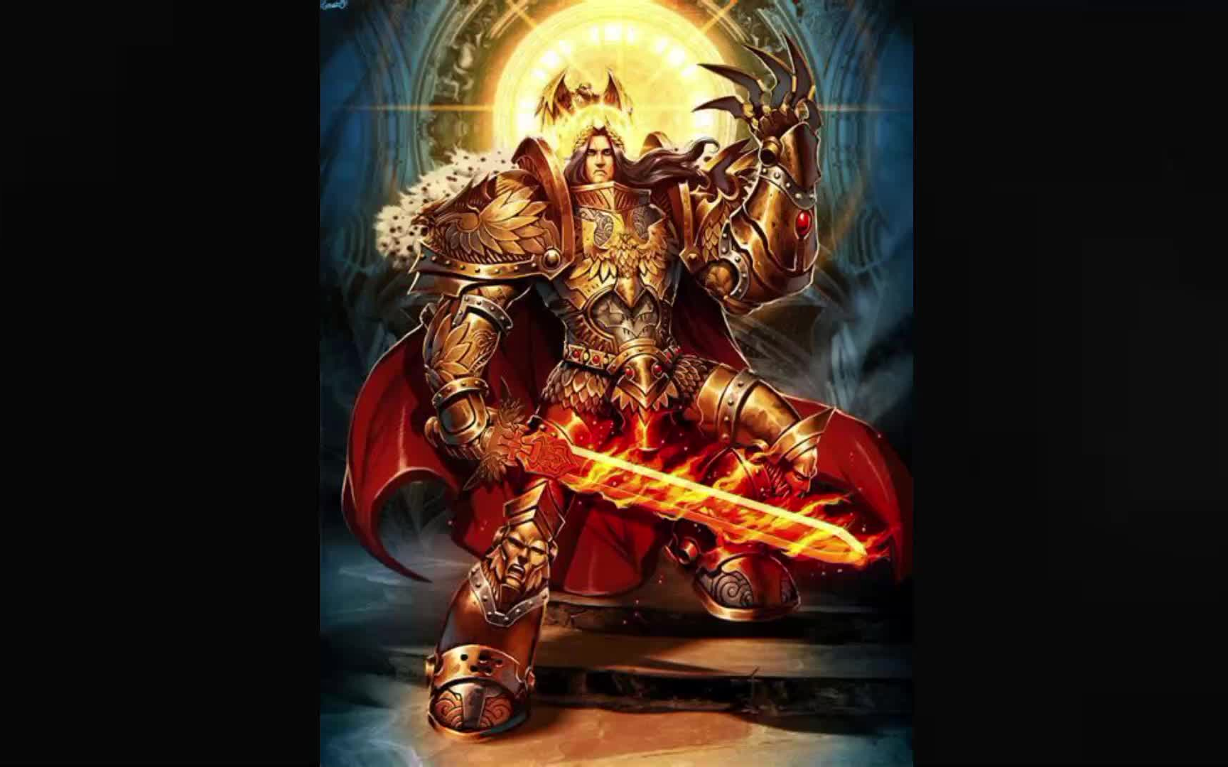 【战锤40k】《泰拉日报》绘画素材收集：帝皇_哔哩哔哩bilibili