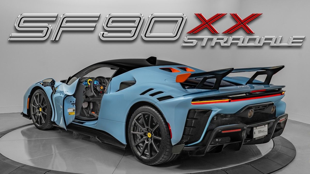 【4K赏析】法拉利 SF90 XX Stradale-Auto-Addiction-Auto-Addiction-哔哩哔哩视频