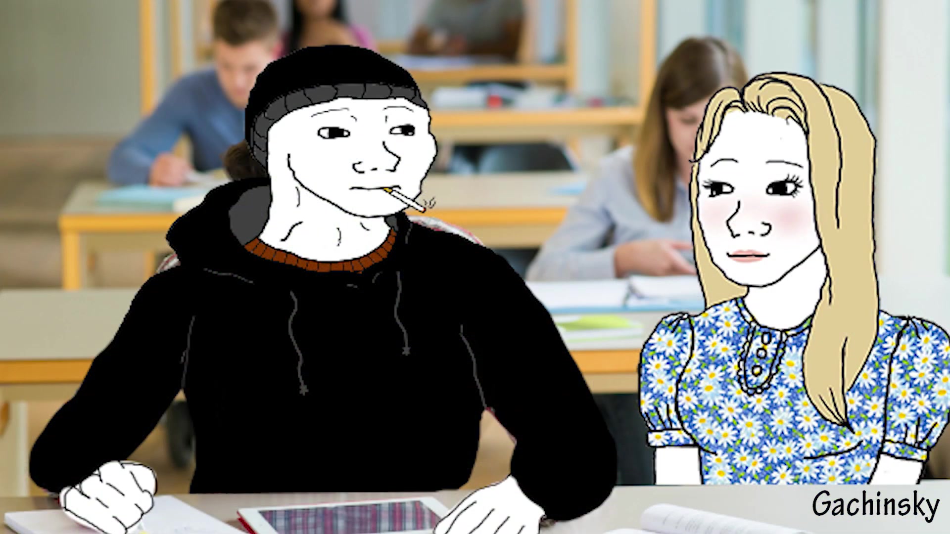 A Day in the Life of a Doomer in College_哔哩哔哩_bilibili