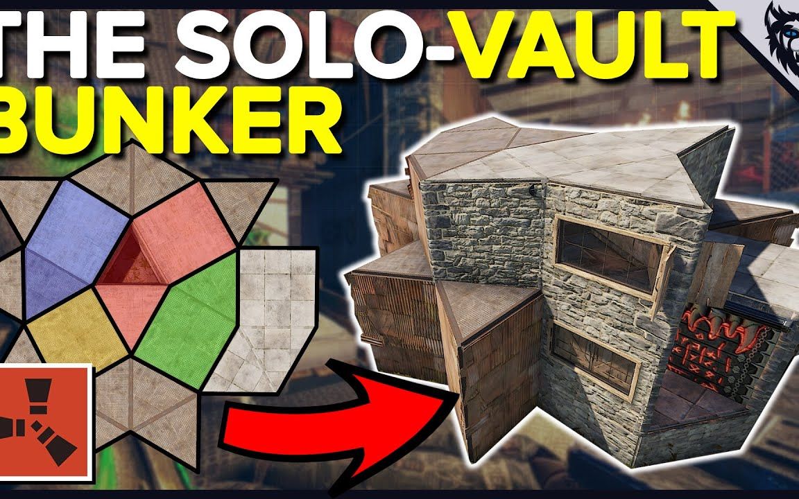 Rust-建筑教学 2020最实用的独狼基地_哔哩哔哩_bilibili