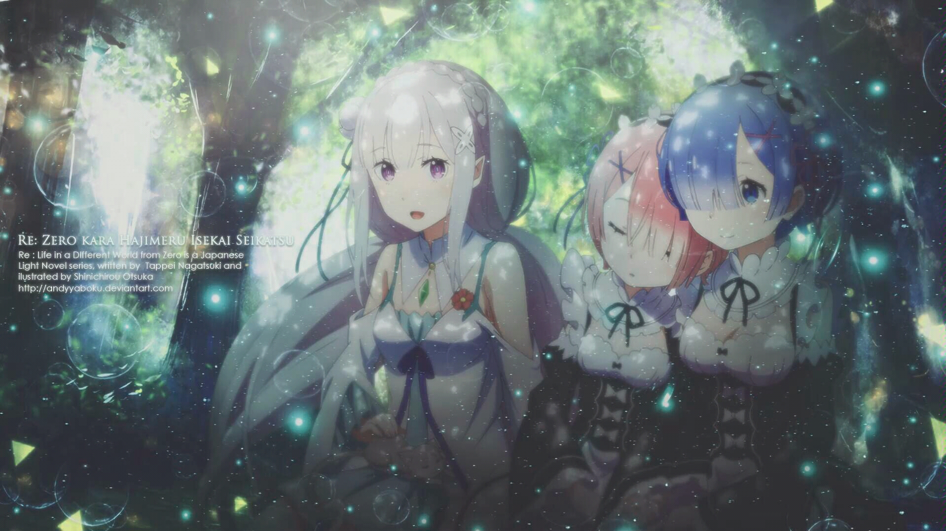 Wallpaper Engine-Re：zero-Rem- 1920X1080_哔哩哔哩 (゜-゜)つロ 干杯~-bilibili