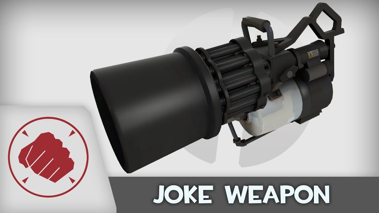 Joke Weapon Demonstration: Super Mega Ultra Alpha Valve Minigun_哔哩哔哩 (゜ ...