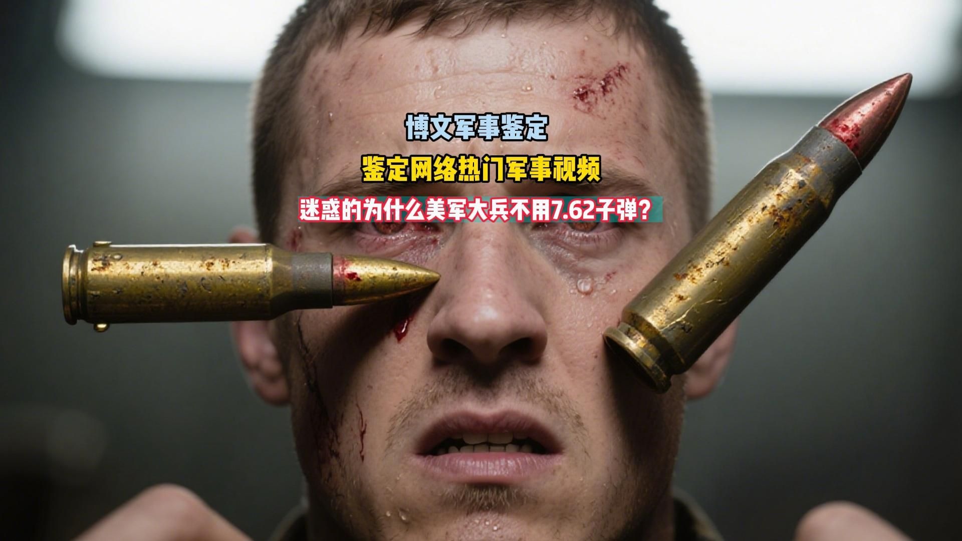博文军事鉴定 迷惑的美军为什么不用7.62？-搞笑军武博文--搞笑军武博文--哔哩哔哩视频