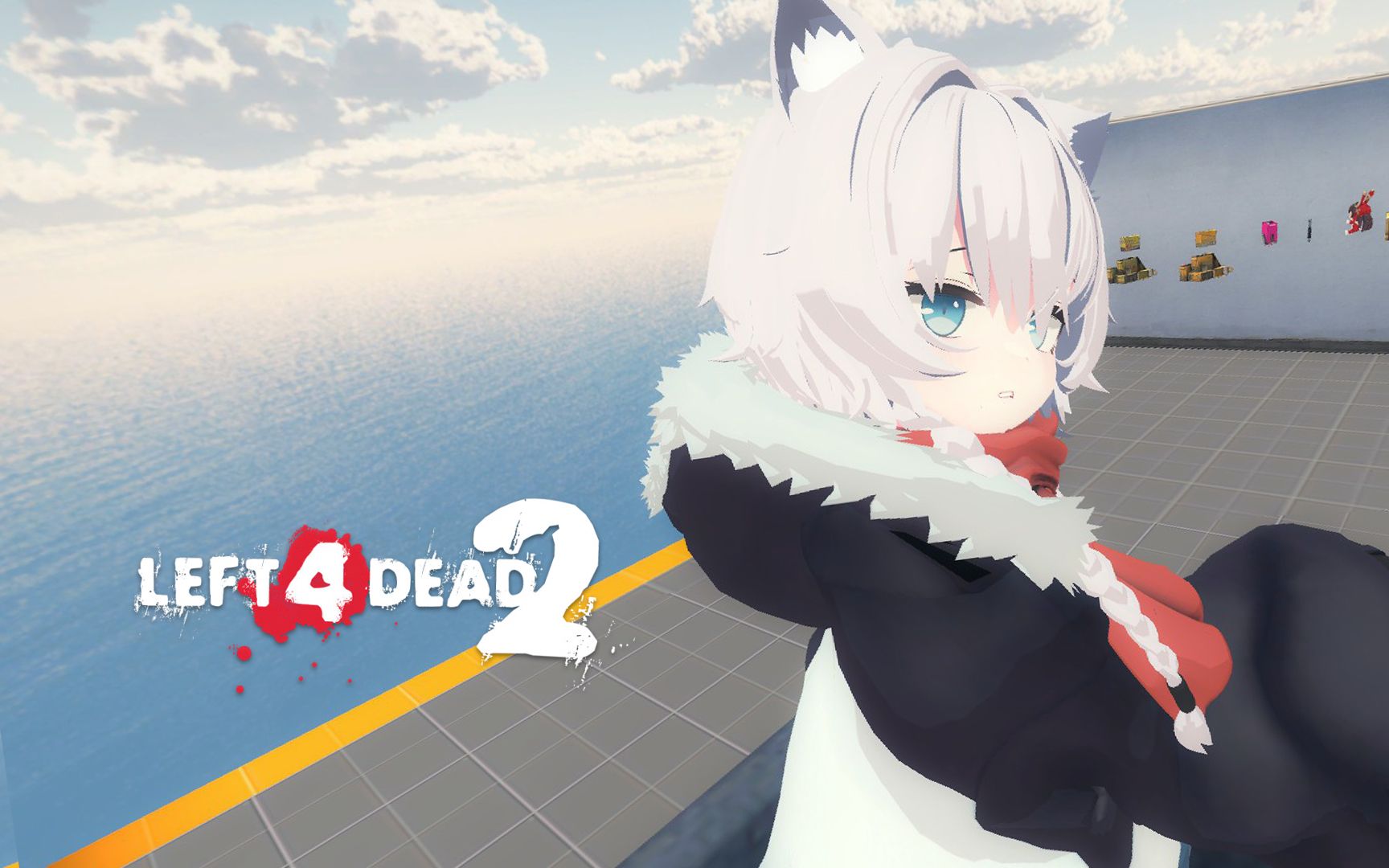 【求生之路2MOD展示/vrc模型/Rusk】Rusk替换Ellis