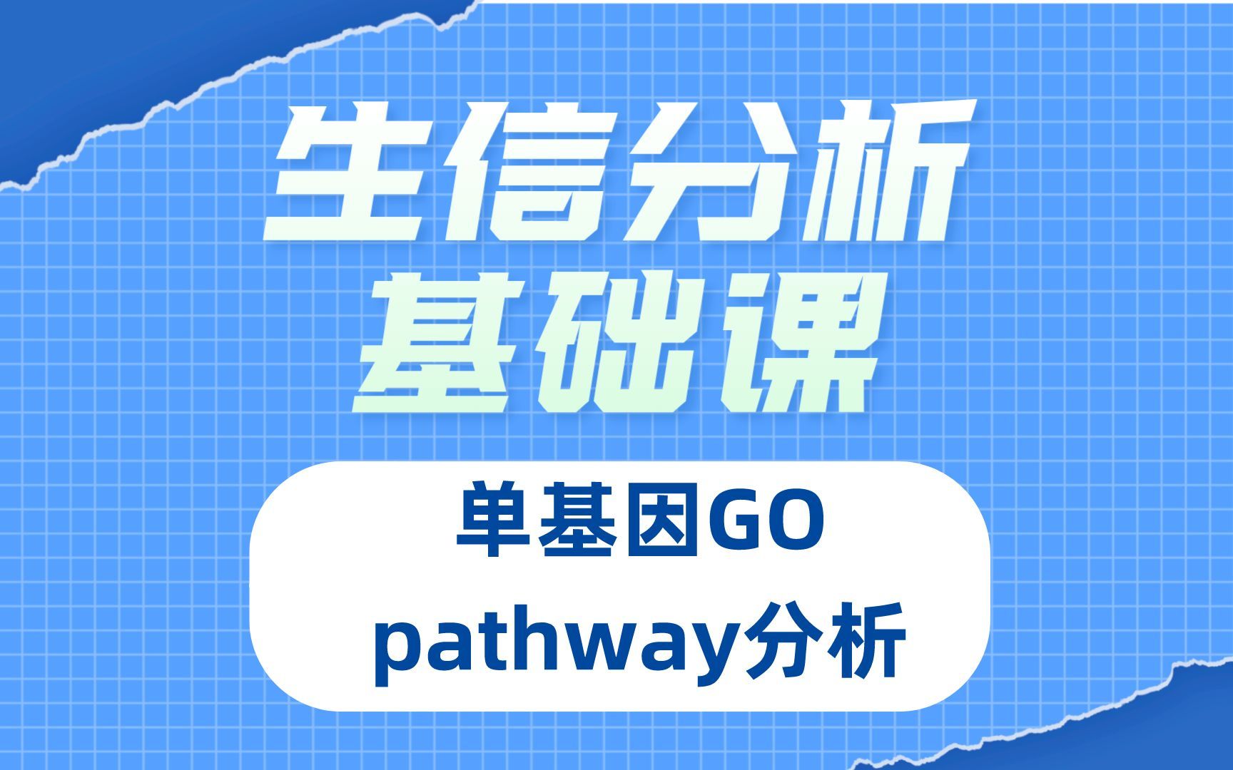 单基因GO/pathway分析/GO,KEGG富集分析在线实操演示-流苏十二-默认收藏夹-哔哩哔哩视频