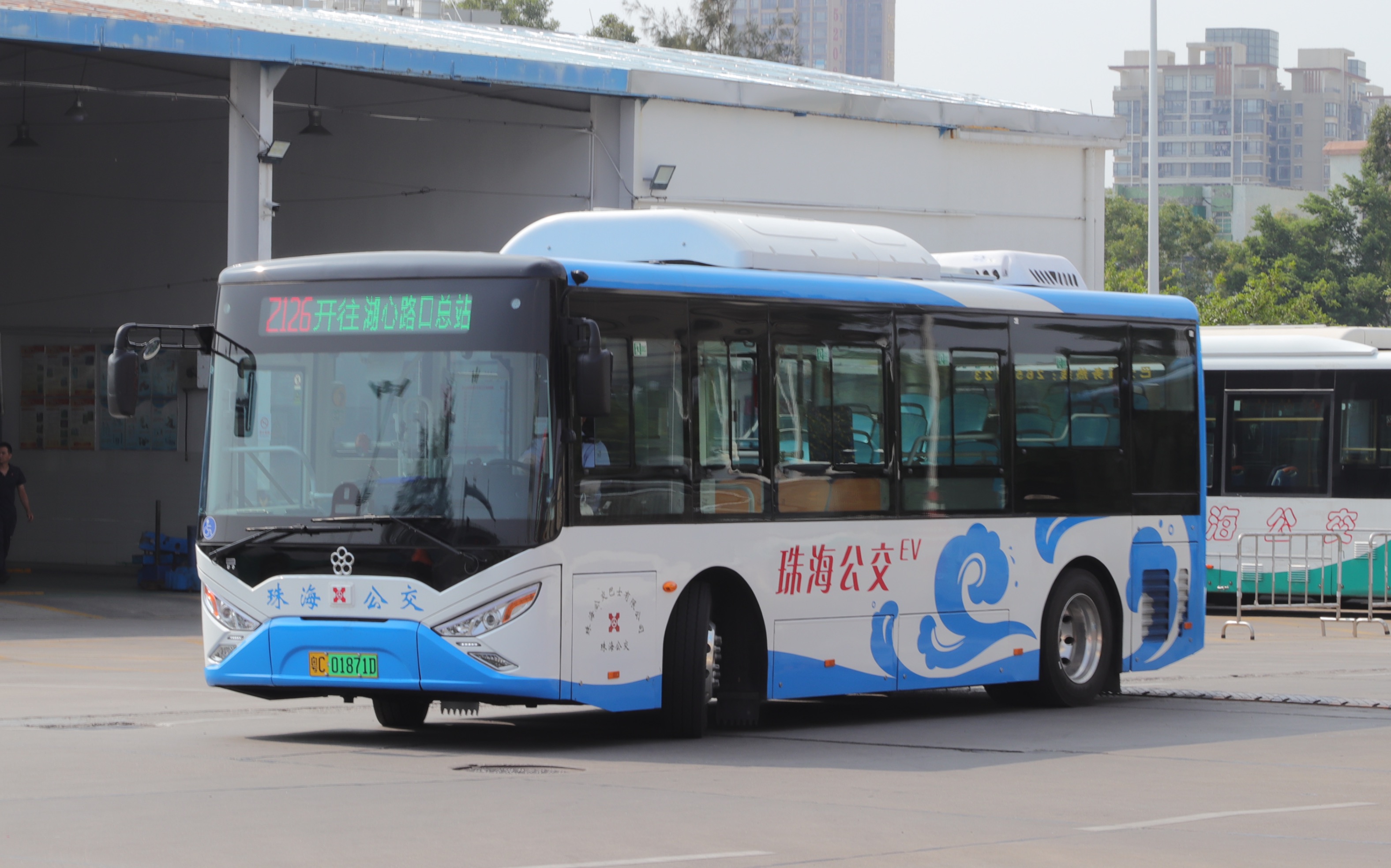 【前方展望·Z126路支线公交】珠海公交Z126路[湖心路口总站]↺[湖心路口总站]POV_哔哩哔哩_bilibili