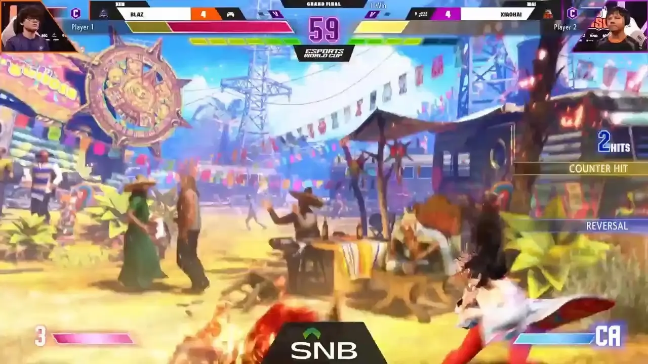 【EWC街霸6】高光时刻：恭喜Xiaohai获得2025EWC街霸6项目冠军🏆