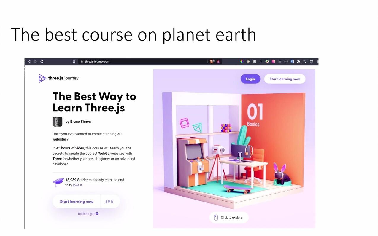 使用 Three.js 和 Blender 创建房间组合 - [重新创建 Aww - 哔哩哔哩