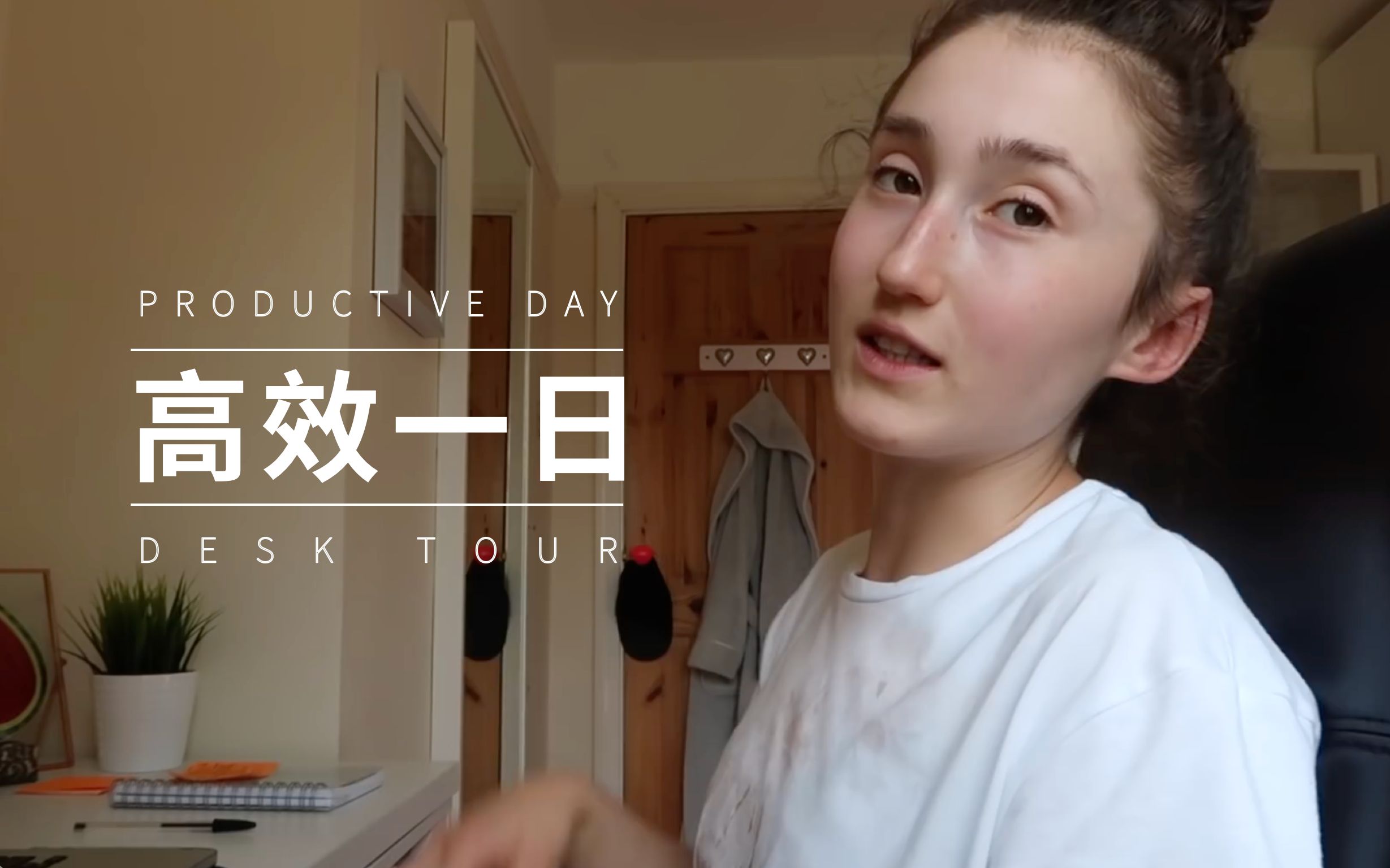 【中英字幕|Holly Gabrielle】又是一个高效日|康康我的书桌吧_哔哩哔哩 (゜-゜)つロ 干杯~-bilibili