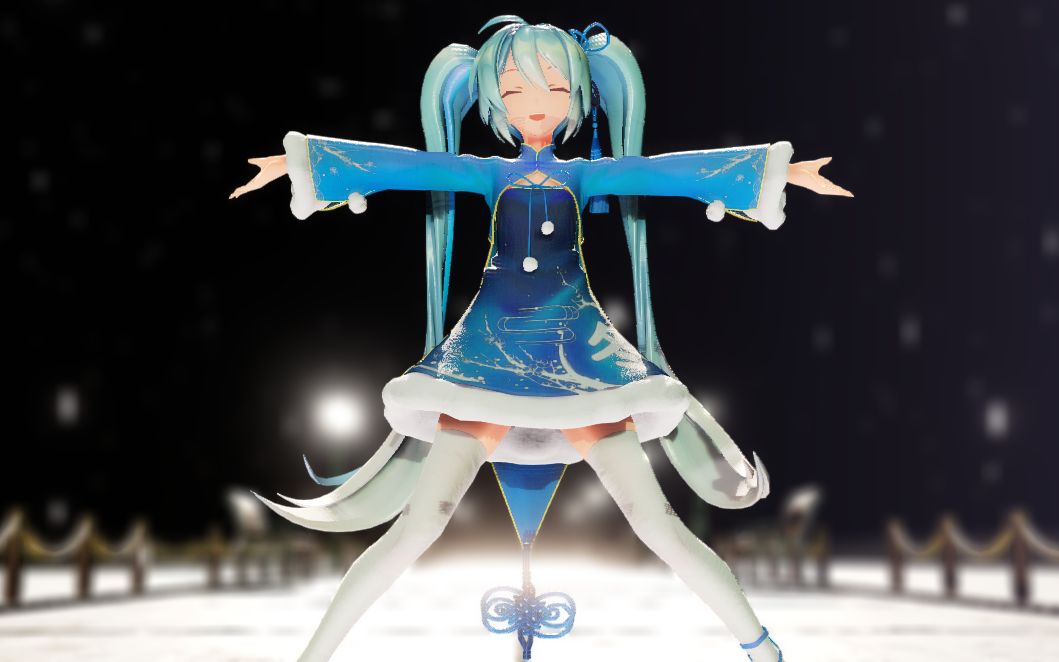 【MMD】スターナイトスノウ -Star Night Snow_哔哩哔哩_bilibili