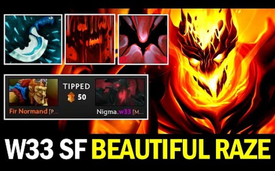 [Dota2] 逐渐熟练了起来！w33中单跳刀影魔！！_哔哩哔哩_bilibili