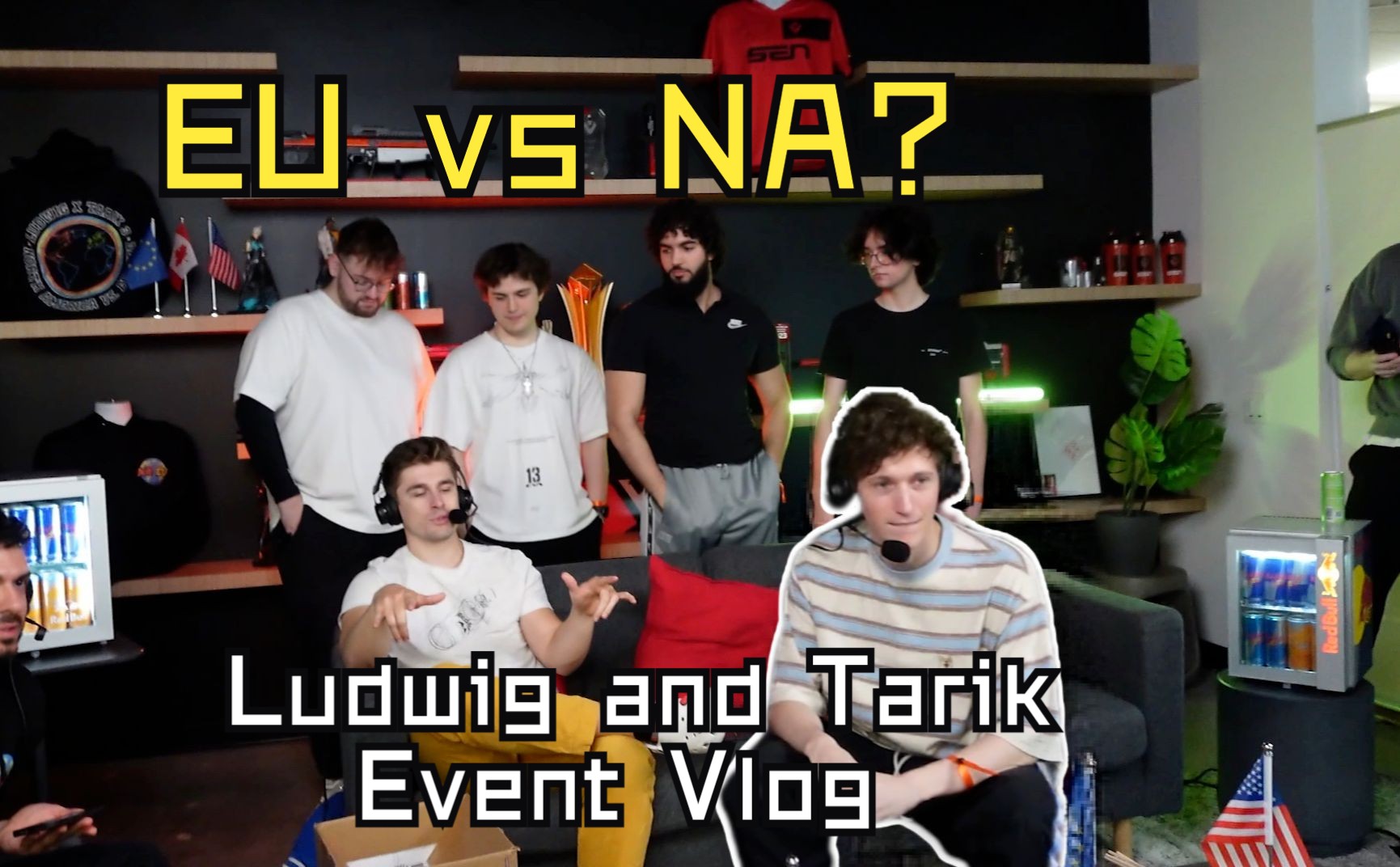 【Boaster】和朋友们一起的洛杉矶Vlog | 乒乓球/Ludwig and Tarik Event/ NA vs EU ? /SEN基地 ...