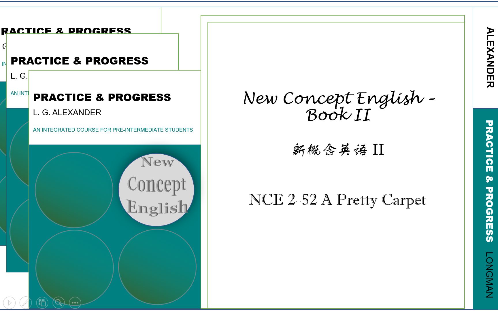 New Concept English 2 NCE 2-52 A Pretty Carpet_哔哩哔哩_bilibili