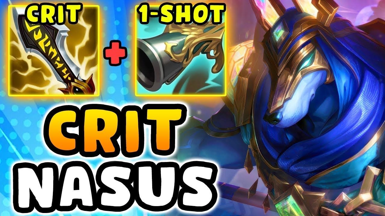 I BUILT FULL CRIT ON NASUS JUNGLE (ONE Q = 1 KILL)-TAKERA-TAKERA-哔哩哔哩视频