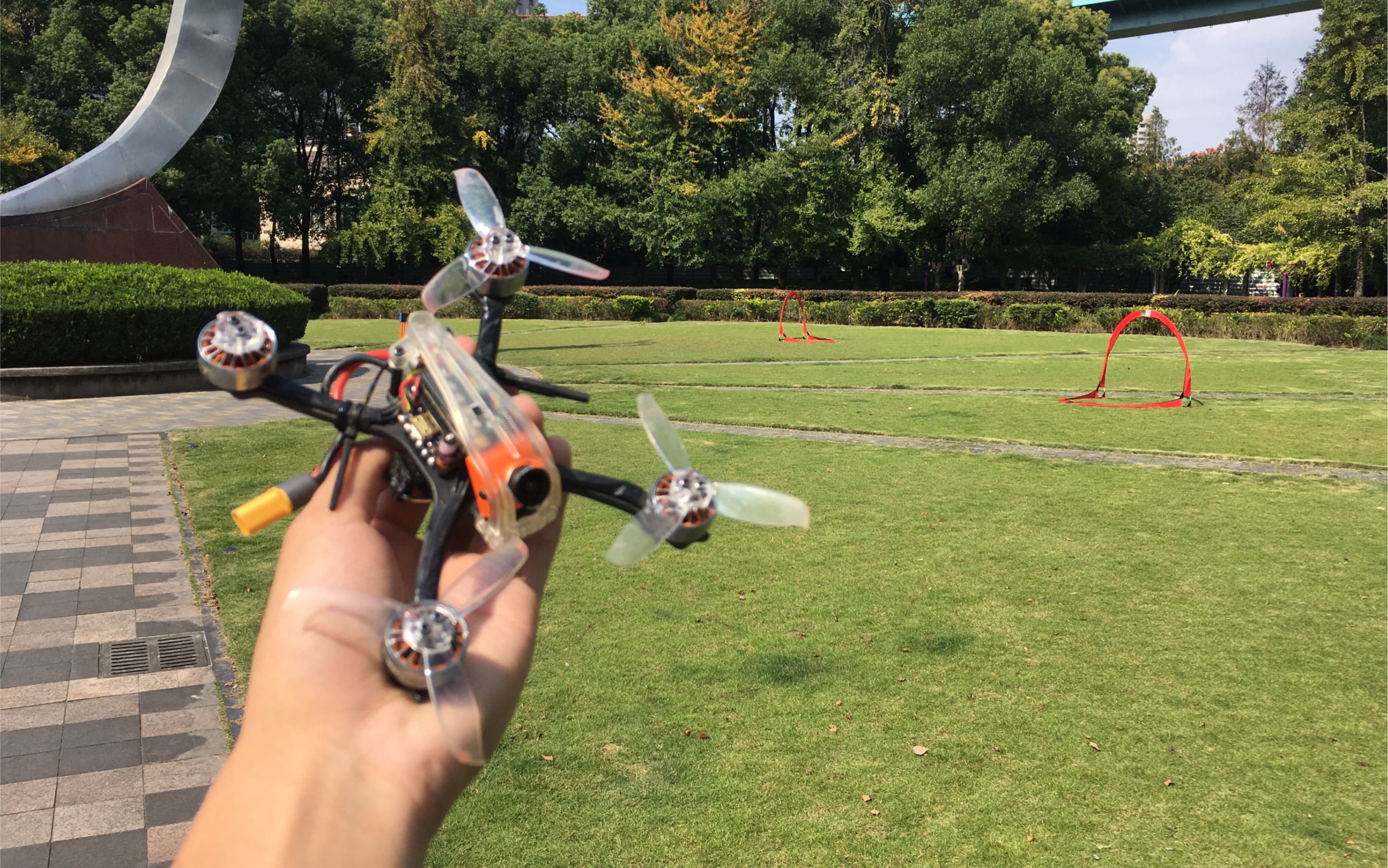 【穿越机FPV】RACING小赛道练习_哔哩哔哩_bilibili