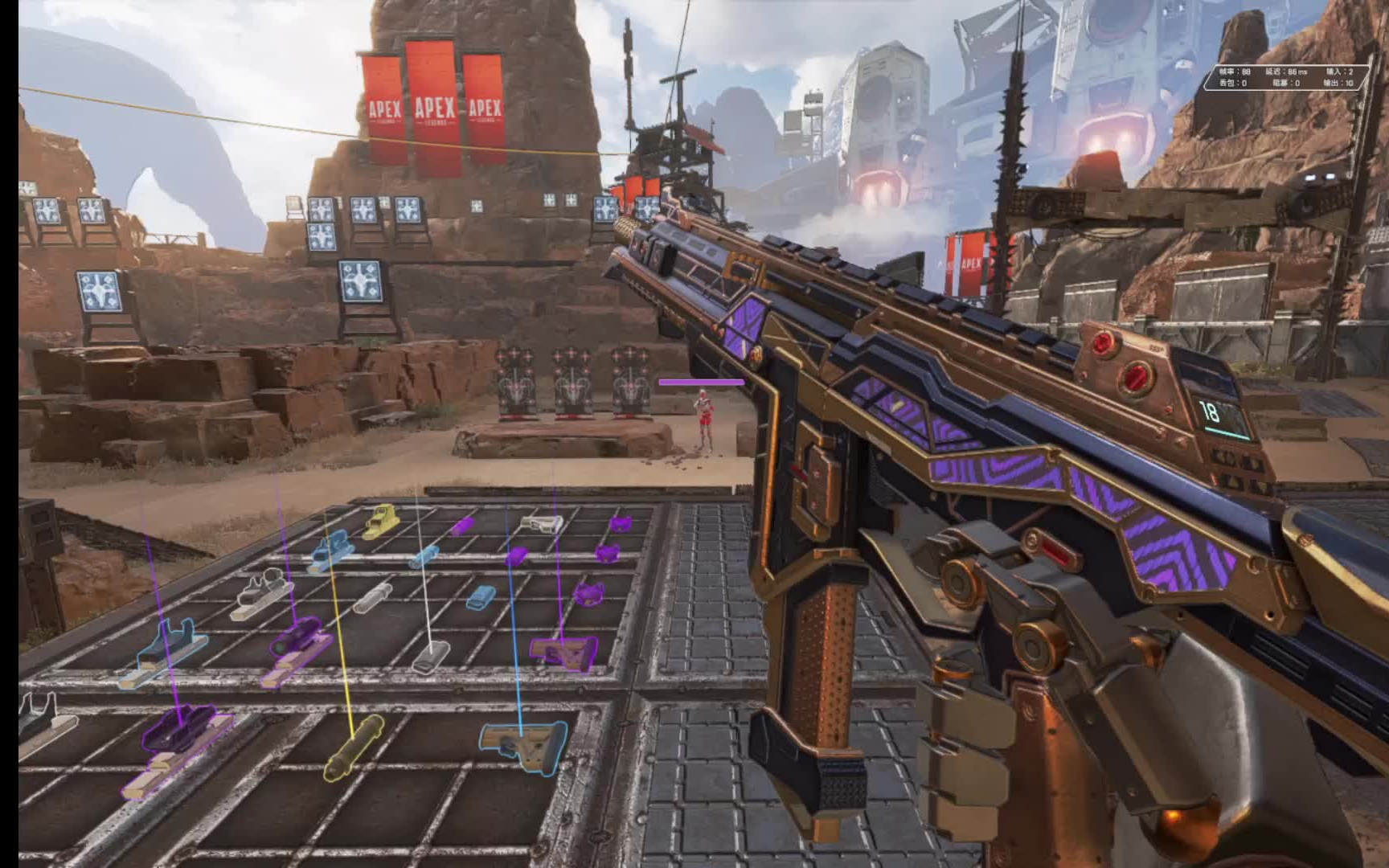 【曜翎】《APEX》R301 青铜时代 皮肤展示_哔哩哔哩_bilibili