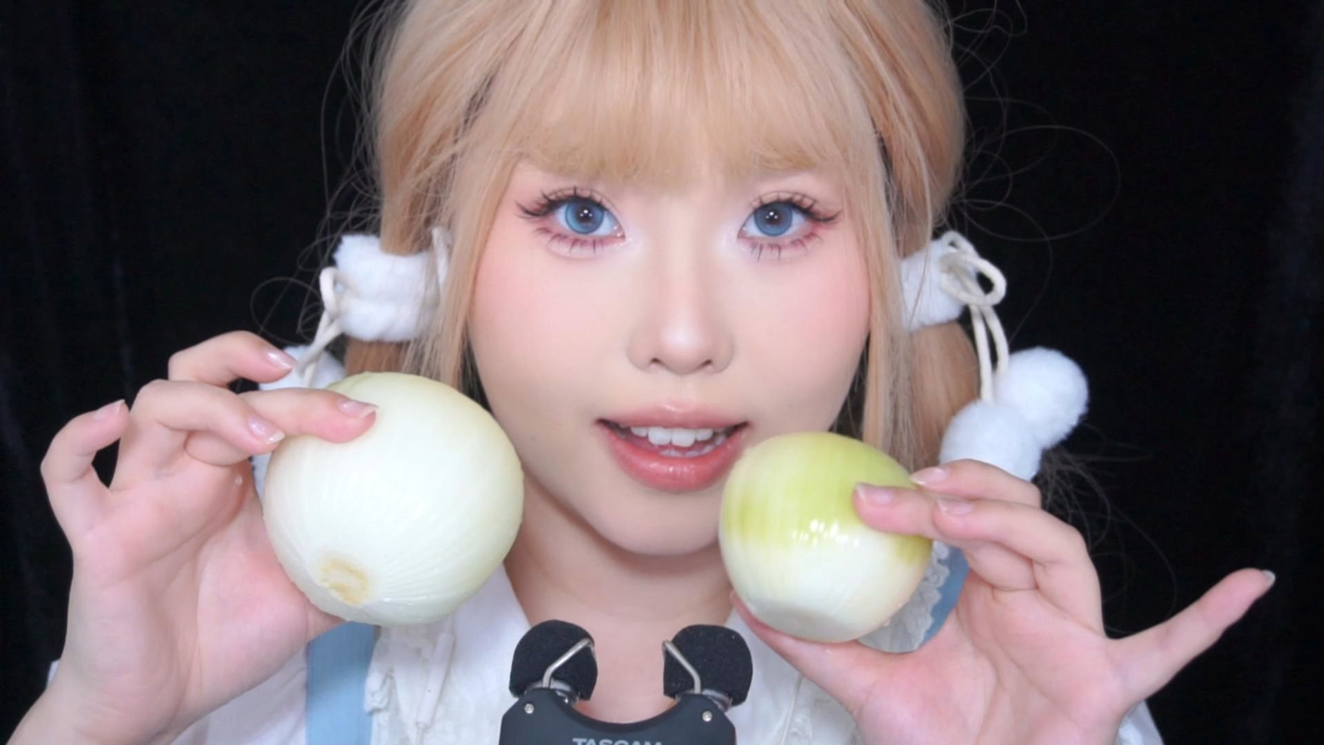 吃一个不辣的水果洋葱！！无人声噢~-一定会去减肥的阿睡睡-一定会去减肥的阿睡睡-哔哩哔哩视频