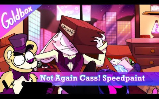 [GOLDBOX/MOBOX87]Not again Cass!（别再这样，Cass！） OC速绘_哔哩哔哩_bilibili