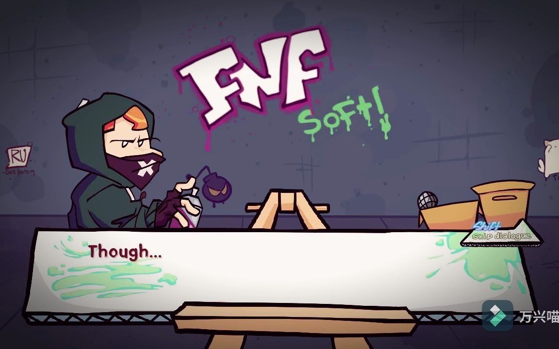 【FNF Soft】这tm是新手教程？新手教程全连_哔哩哔哩bilibili
