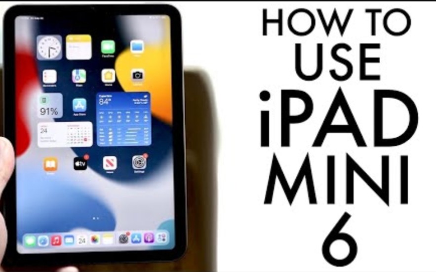 如何使用您的 iPad Mini 6！ （完整的初学者指南）_哔哩哔哩_bilibili