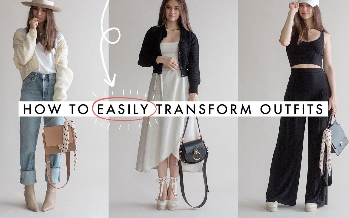 （英字）【Dearly Bethany】如何将无聊的衣服搭配出时髦感～_哔哩哔哩_bilibili