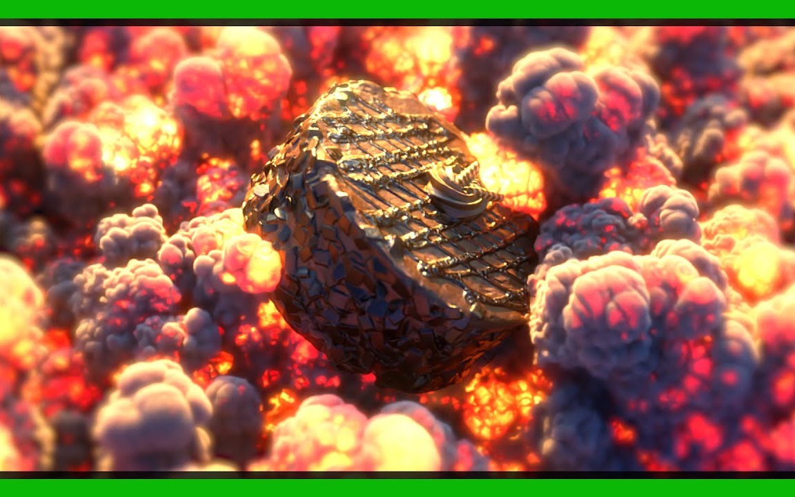 【Cinema 4D和Octane-使用X-Particles制作逼真的爆炸效果】【C4D教程】【C4D中级教程【XP粒子教程】【野生中文字幕 ...