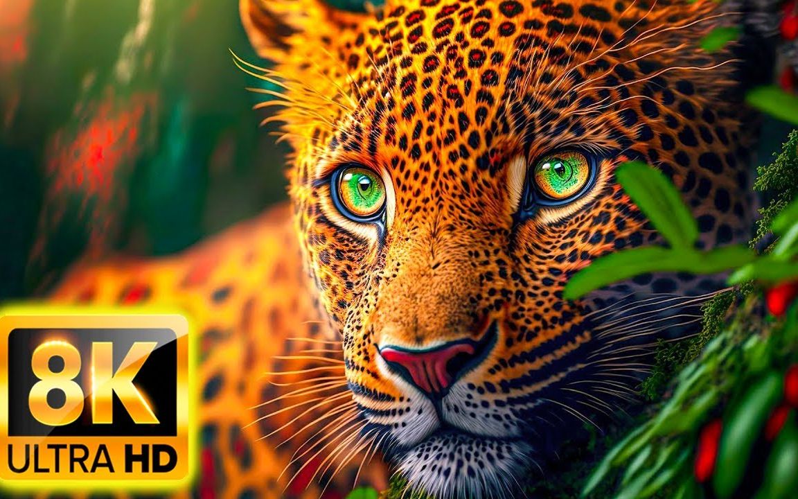 8K HDR 60FPS Dolby Vision - ANIMAL AMAZON 8K ULTRA HD