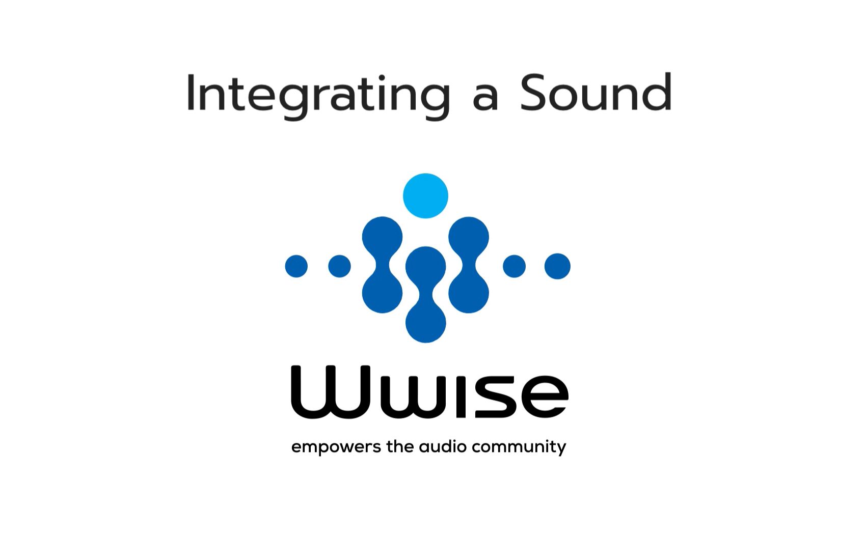 声音设计-Wwise-UNITY-实战演练