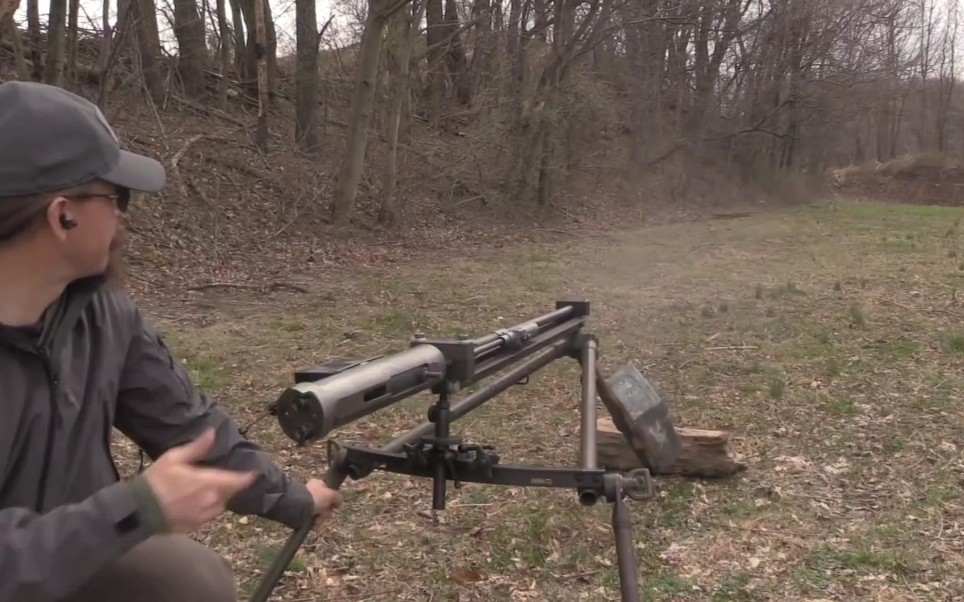 M8C 无后坐力炮瞄准枪射击测试_哔哩哔哩_bilibili