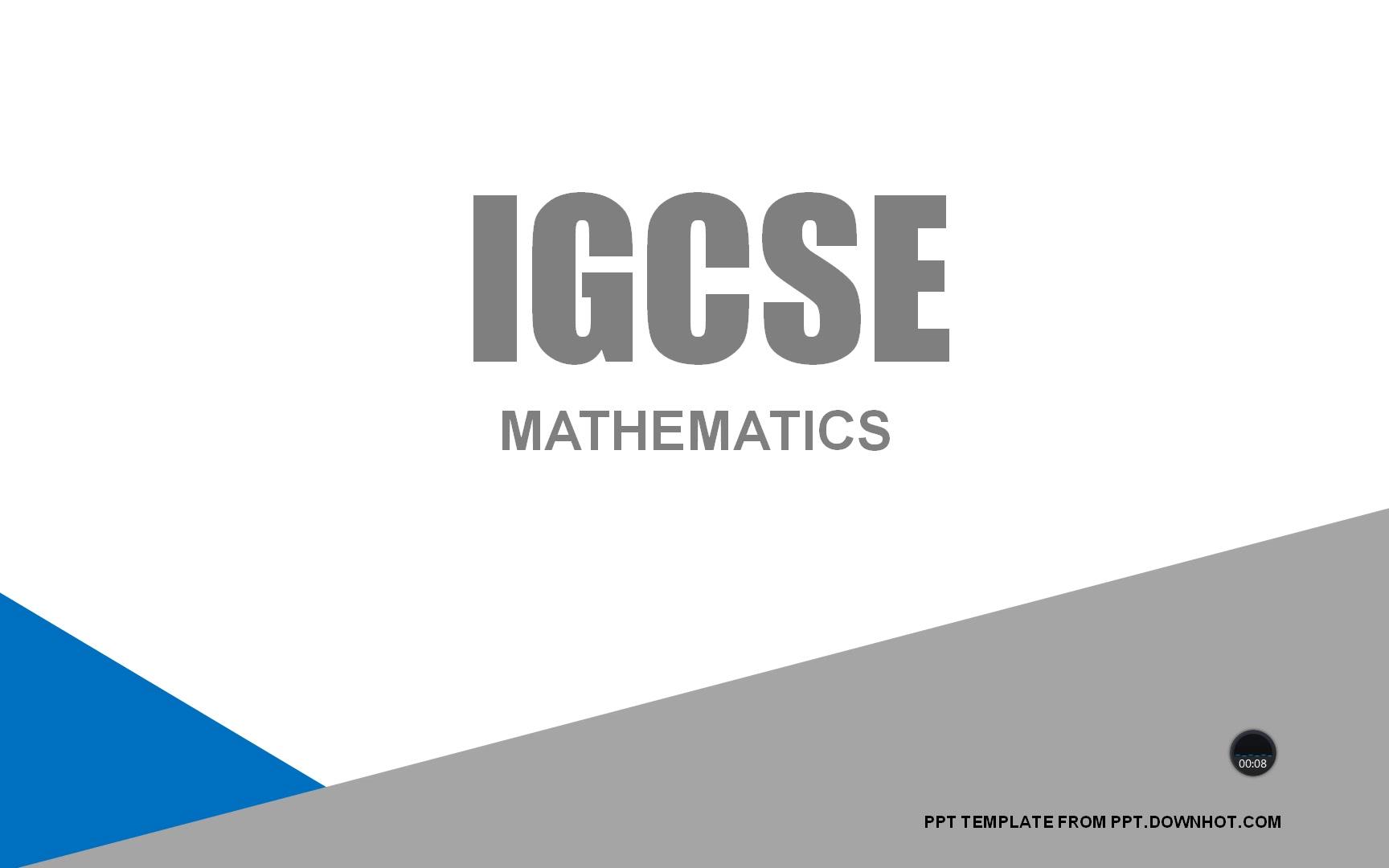 IGCSE 数学 自己做的知识点梳理_哔哩哔哩_bilibili