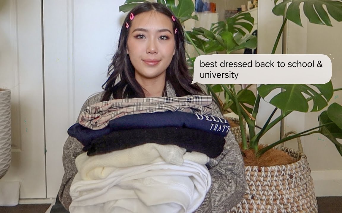 【Briddy Li】返校穿搭购物分享｜best dressed back to school clothing haul ft ...