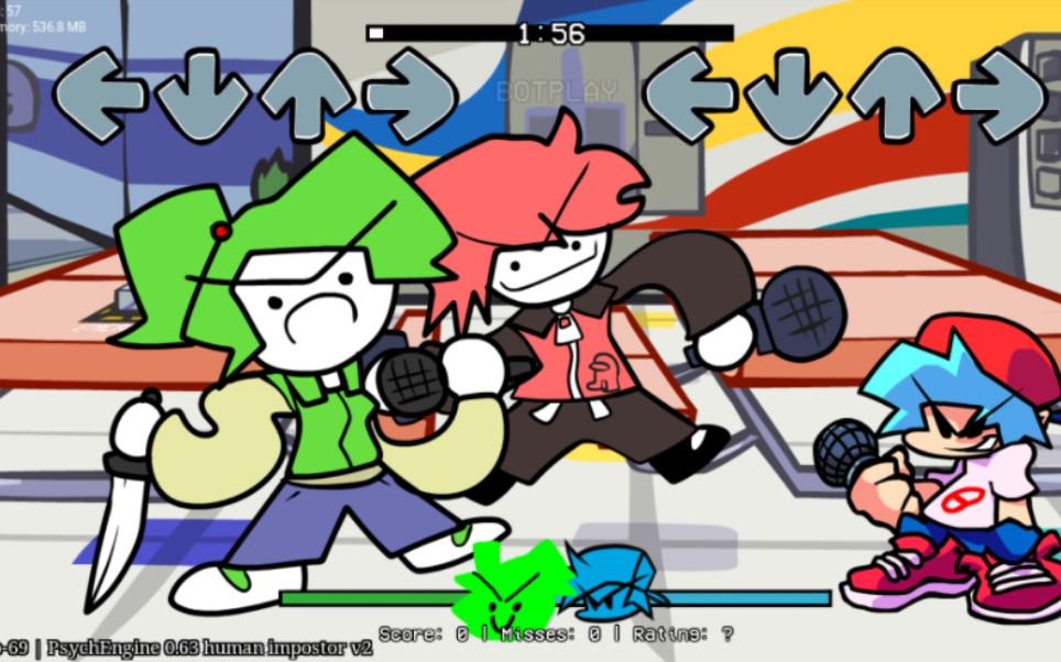 Friday Night Funkin' VS Impostor Human Hijinks DEMO (Among Us/Black ...